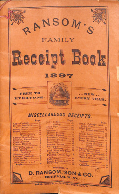 "Ransom's Family Receipt Book" by Ransom